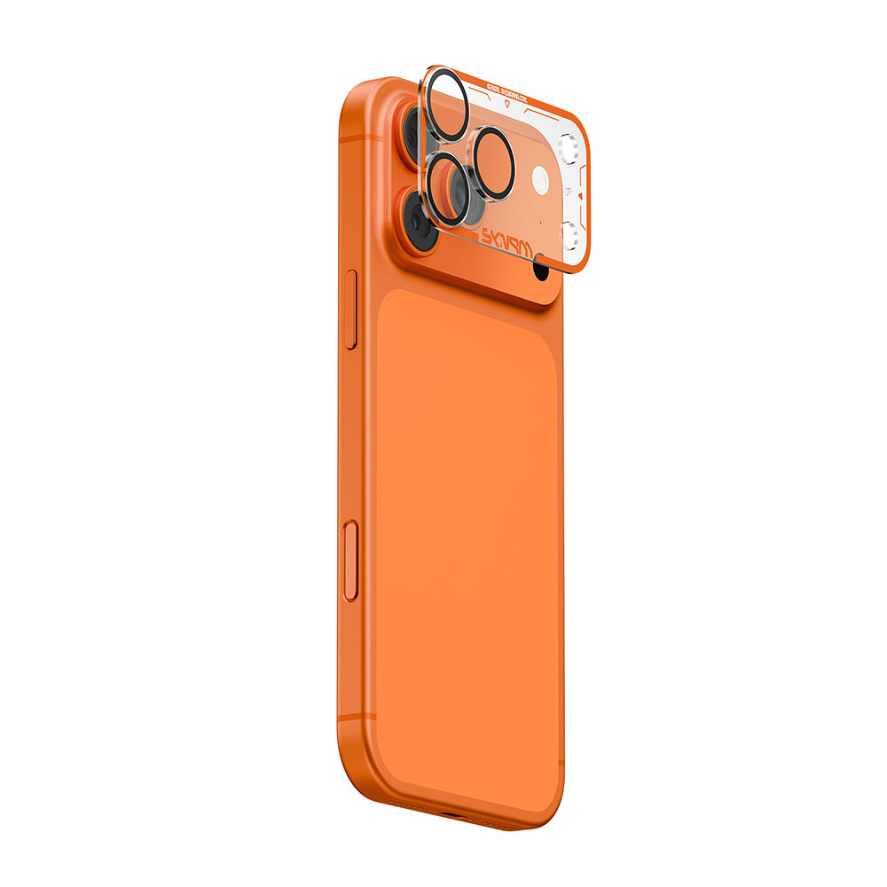 (17 Serisi)Apple iPhone Skinarma Magma Serisi Mat Kamera Lens Koruyucu
